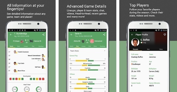 Sports livescore Apps for Android: Free Tech news